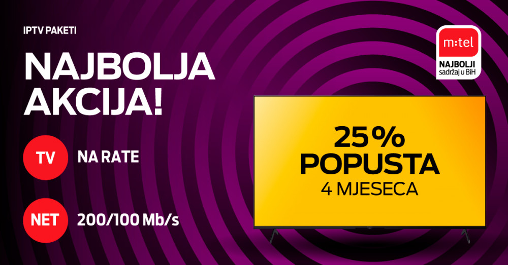 m:tel IPTV vaša pametna odluka | Herceg Televizija Trebinje